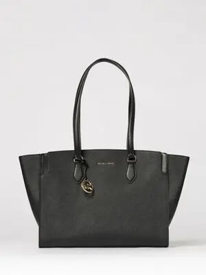Michael Kors Becca Large Saffiano Leather Tote Bag - Black
