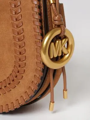 Michael Kors Josie Suede Bag With Whipstitch Details
