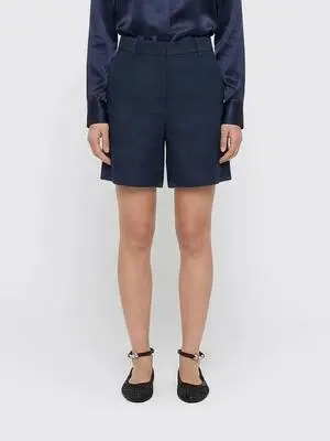 Max Mara Linen Chino Shorts - Blue