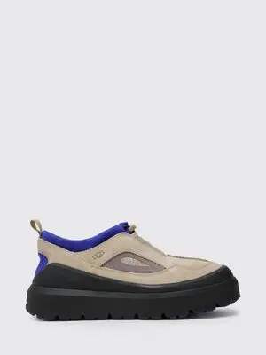 UGG Heritage Utility Axoid Suede And Mesh Sneakers - Sand
