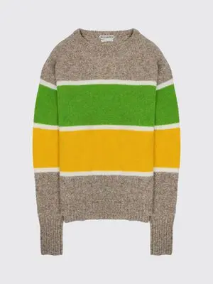 JW Anderson Striped Lambswool Relaxed Fit Sweater