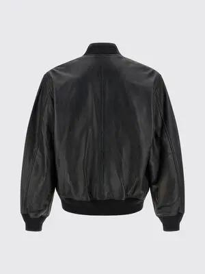 DIESEL® Leather Bomber Jacket