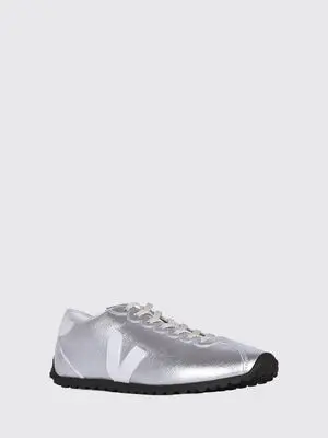 VEJA Cateyes Sustainable Leather Sneakers - Silver