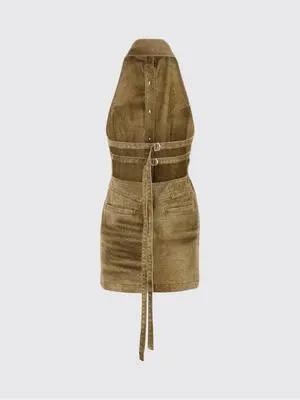 Blumarine Cotton Denim Mini Dress