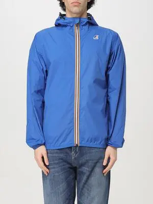 K-WAY Jacket Men Colour Blue