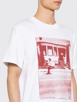 A.p.c. Printed Cotton T-shirt