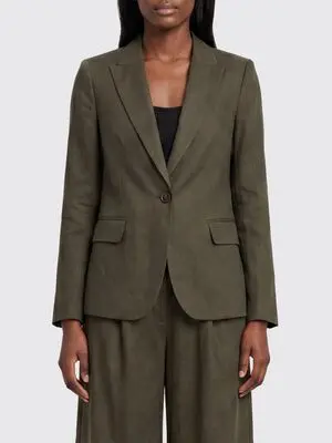 UMA WANG Single-breasted Cropped Blazer With Peak Lapels - Grey
