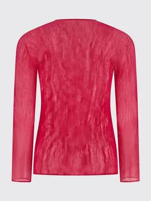 Issey Miyake Jersey Top - Fuchsia