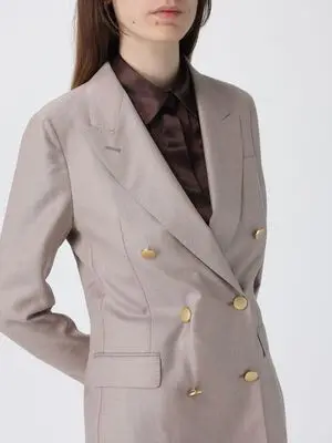 Tagliatore Double-breasted Virgin Wool And Silk Blazer