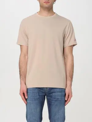 Peuterey Cotton Blend Basic T-shirt - Brown