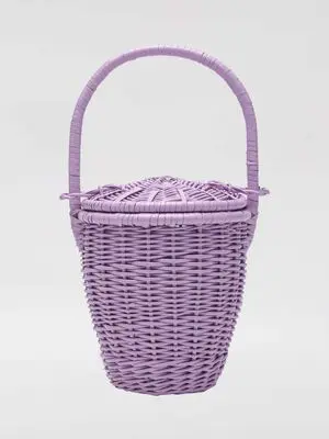 PATOU Wicker Bucket Bag