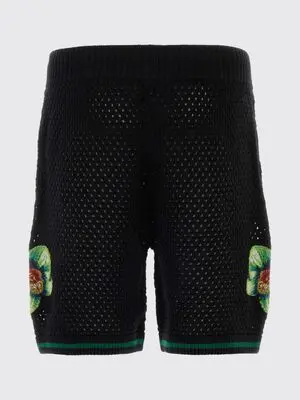 Casablanca Cotton Jogging Shorts With Flowers