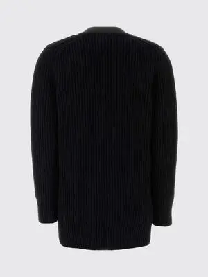 FERRAGAMO Long Wool Cardigan With Gancini Closure