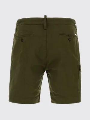 Dsquared2 Cotton Cargo Shorts - Green