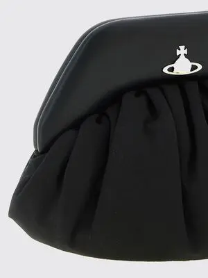 VIVIENNE WESTWOOD Broke Draped Viscose Clutch