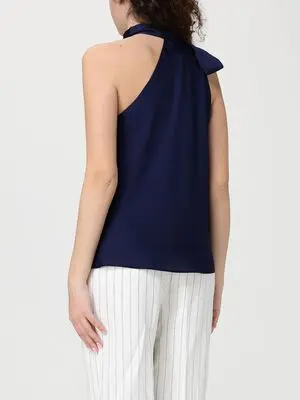 Ralph Lauren Asymmetric Top With Bow - Black