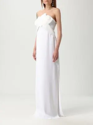 GENNY Embellished Strapless Maxi Dress