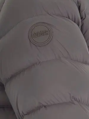 COLMAR Quilted Jacket With Fur Hood