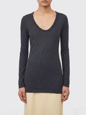 LISA YANG Long Sleeve V-neck Jumper