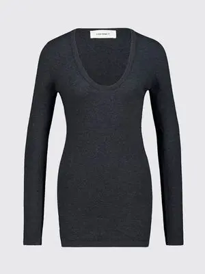 LISA YANG Long Sleeve V-neck Jumper