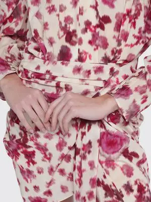 Isabel Marant Étoile Floral Print Silk Top
