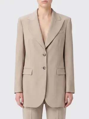 PT TORINO Single-breasted Wool Blazer With Peak Lapels