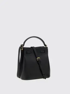 Mulberry Textured Leather Handbag - Black