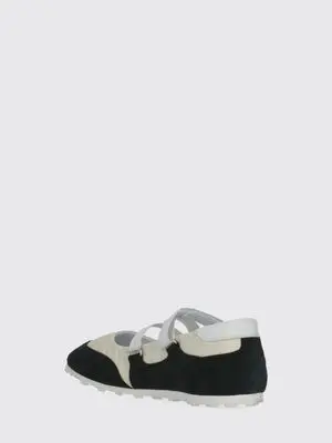 Marni Nylon And Suede Ballerina