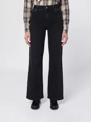 FRAME Flared Cotton Jeans - Denim