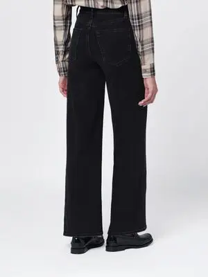 FRAME Flared Cotton Jeans