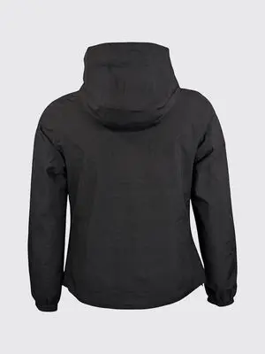 K-WAY Zip-up Hooded Anorak Jacket - Black