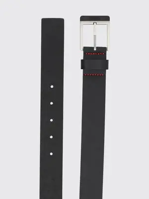 Hugo Smooth Leather Belt With Pin Buckle