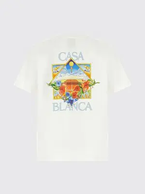 Casablanca Organic Cotton T-shirt With Logo