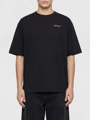 Off-White Arrow Cotton T-shirt - Black