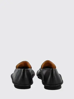 Premiata Smooth Leather Loafers With Raised Apron Toe And Rubber Sole