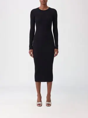 Fear Of God Pleated Polyester Dress - Black