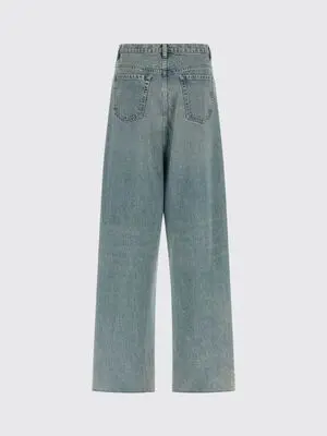 MAISON MARGIELA Wide Leg Cotton Jeans