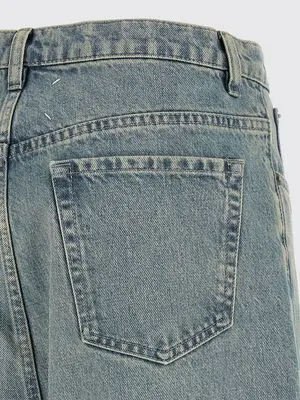 MAISON MARGIELA Wide Leg Cotton Jeans