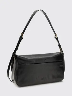 Pinko Love Bag Click Soft Leather Crossbody Bag