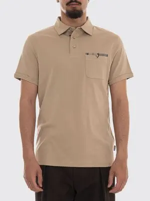 Barbour Cotton Polo Shirt - Beige