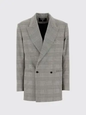 Balmain Virgin Wool Double-breasted Blazer