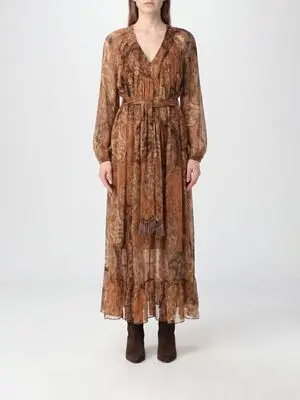Zimmermann Paisley-print Linen Maxi Dress With Balloon Sleeves - Beige