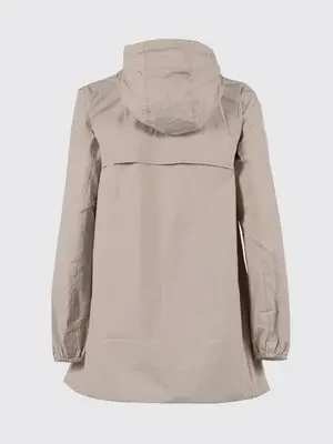 K-WAY Full Zip Hooded Jacket - Beige