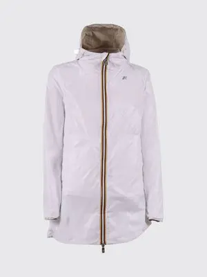 K-WAY Full Zip Hooded Jacket - Beige