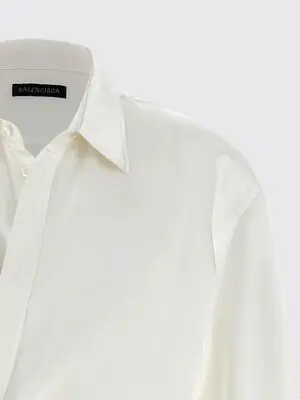 Balenciaga Silk Blend Wrap Shirt