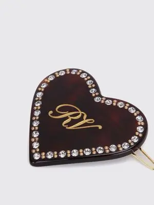 ROGER VIVIER Embellished Heart Hair Clip