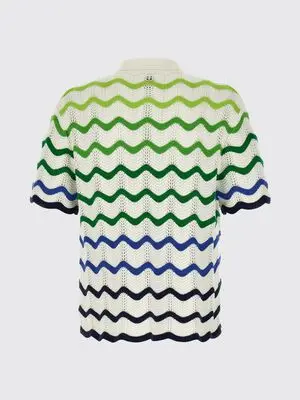 Casablanca Crochet Knit Shirt