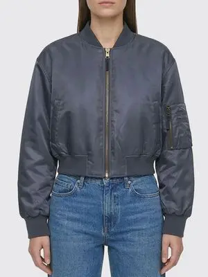 ANINE BING Nylon Bomber Jacket