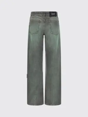 Off-White Straight Cotton Denim Jeans