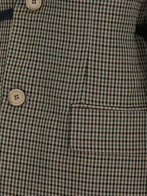 Balenciaga Tailored Blazer With Tie Detail - Brown